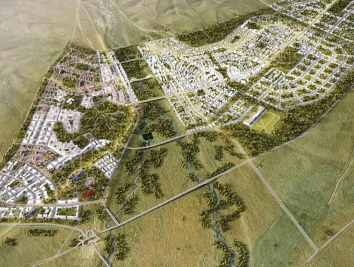 Хүннү хотын дэд бүтцийн бүтээн байгуулалтын ажлууд үргэлжилж байна